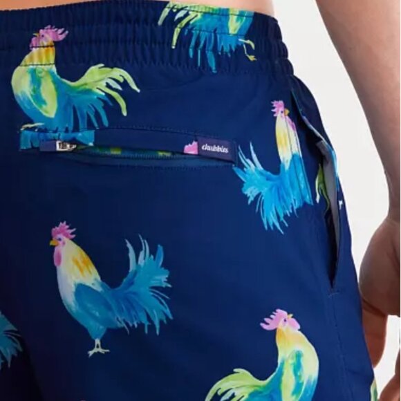 chubbies | Swim | Chubbies Mens Large 4 Short Rooster Pool The Fowl ...